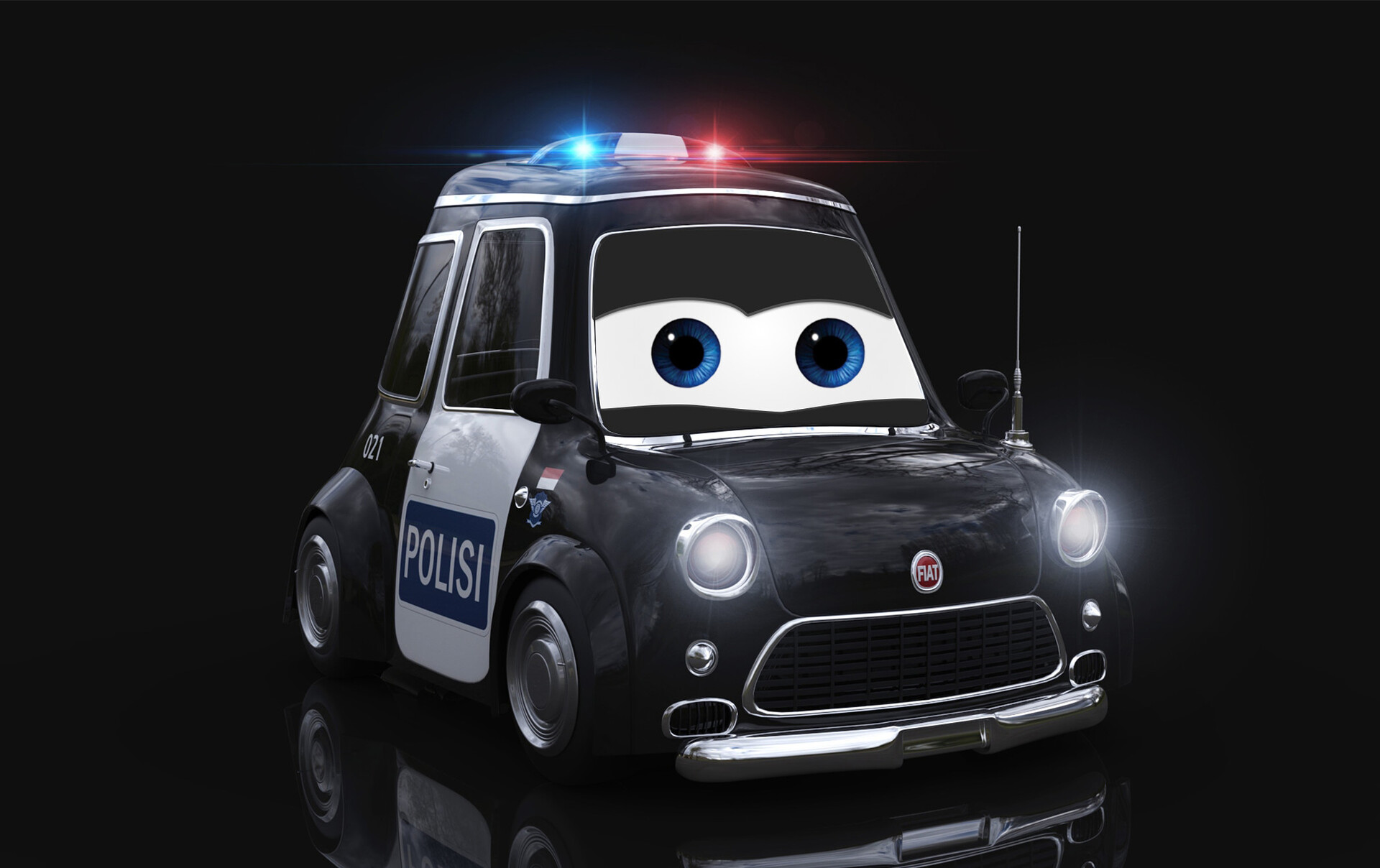 ArtStation - Police Cars