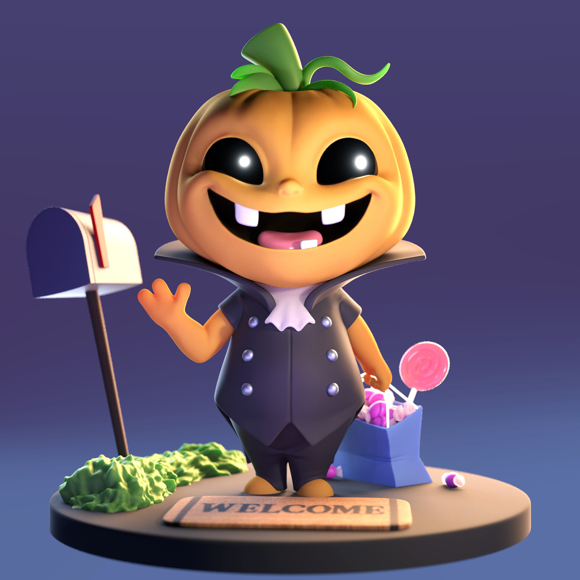 ArtStation - Little Pumpkin