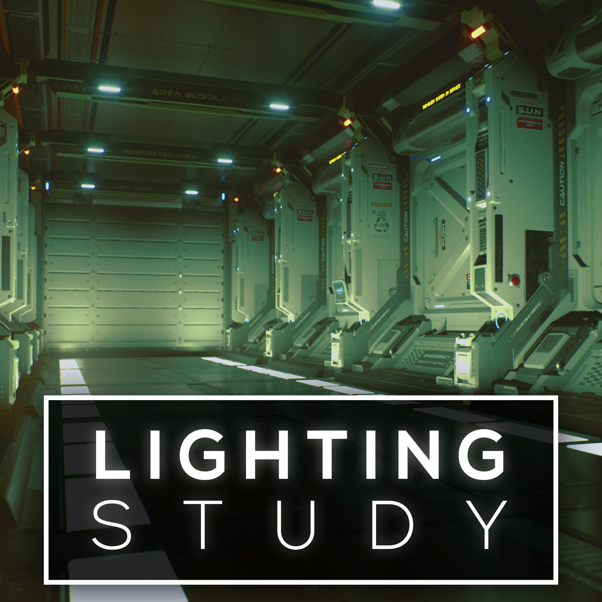 ArtStation - Alien - Dynamic Lighting Study