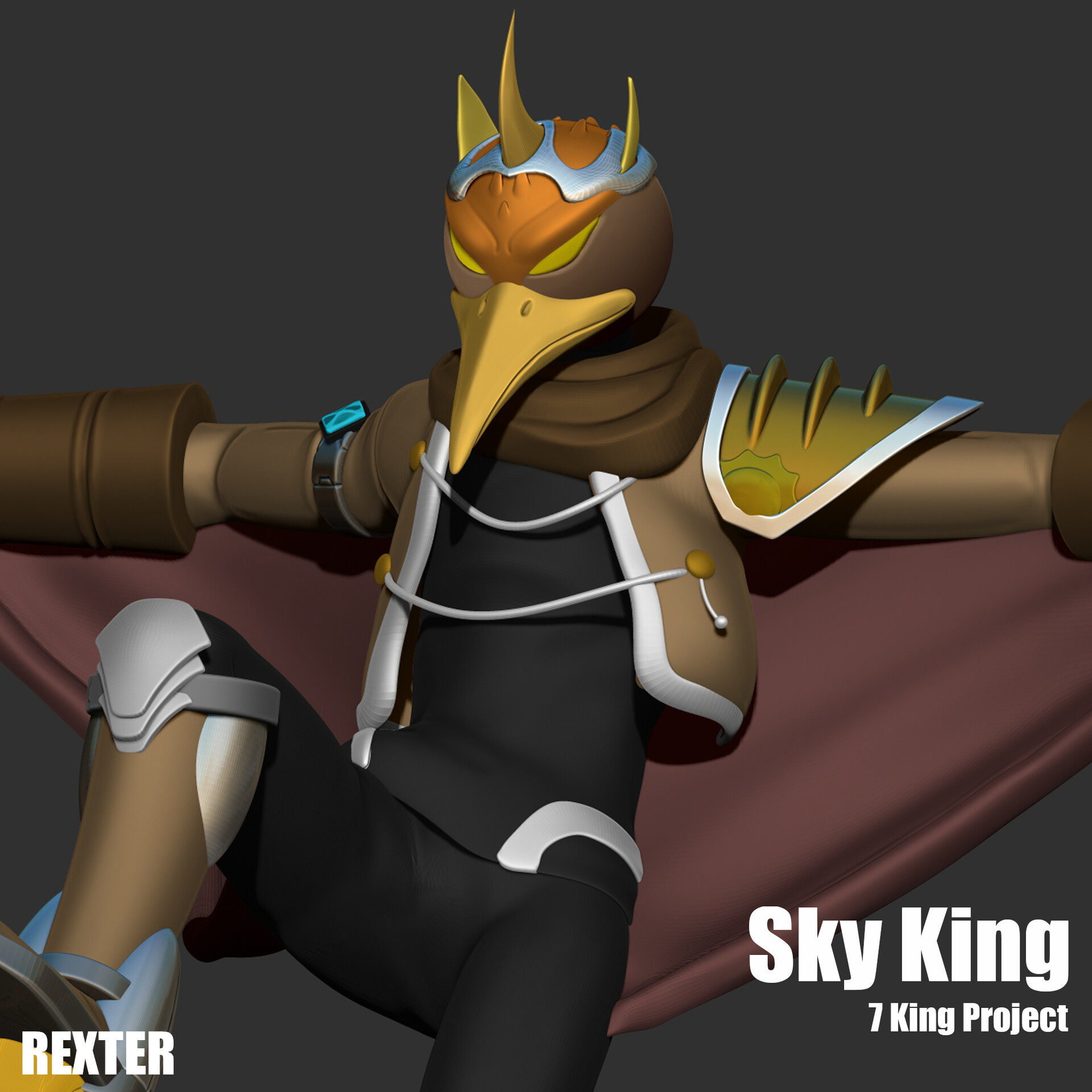 ArtStation - 7 King Project // Sky King