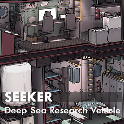 ArtStation - Seeker - Deep Sea Research Vehicle
