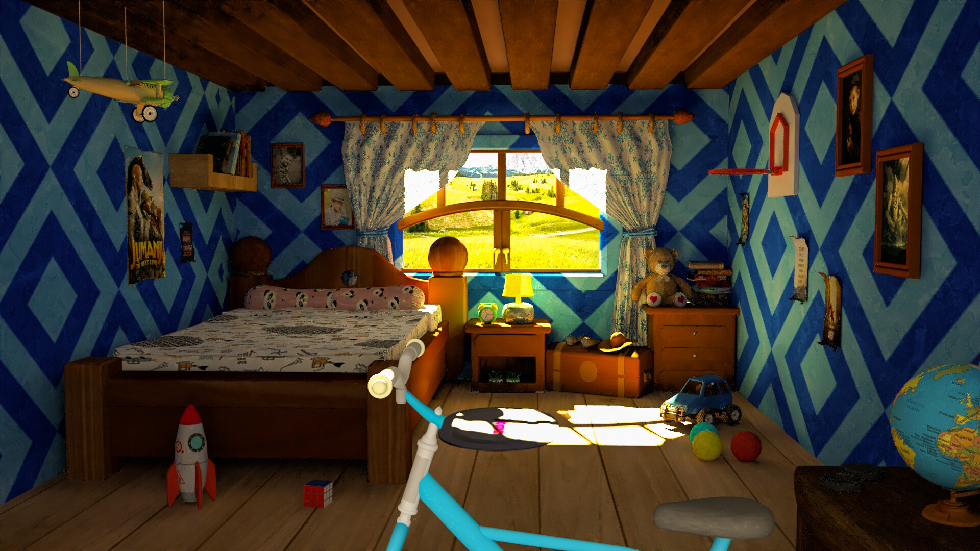 ArtStation - kid room environment