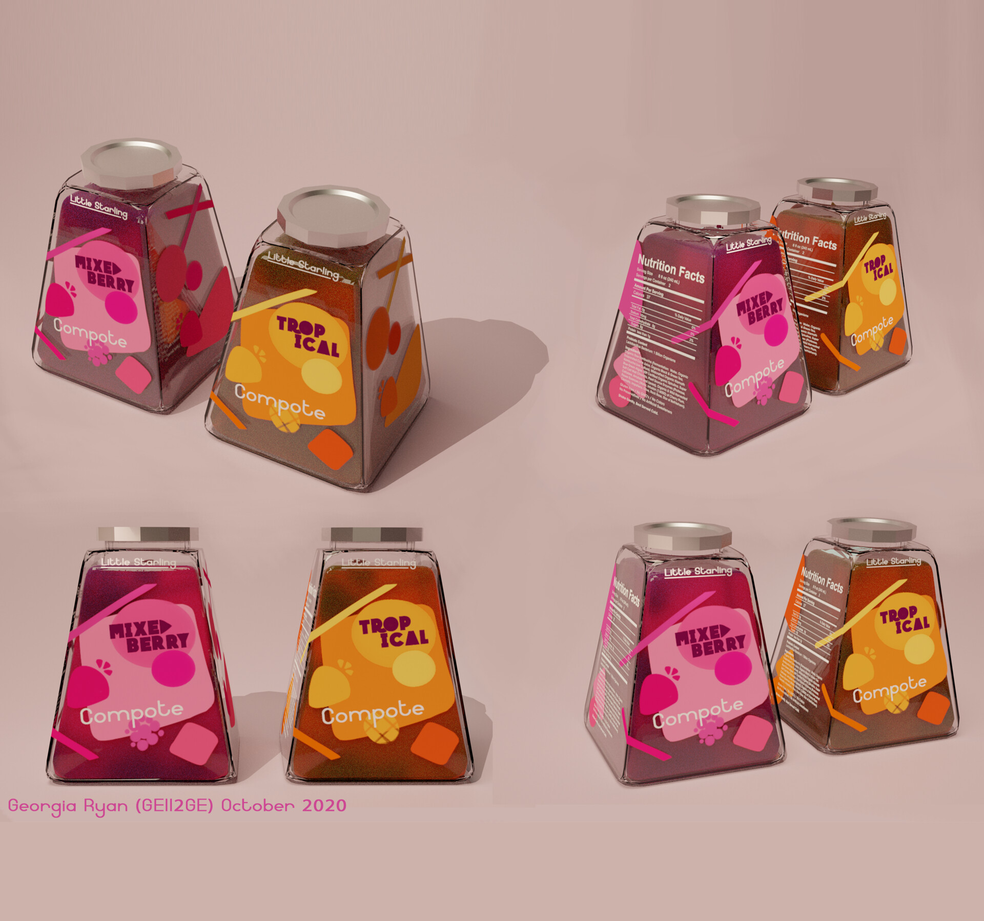 ArtStation - suprematism-style packaging design