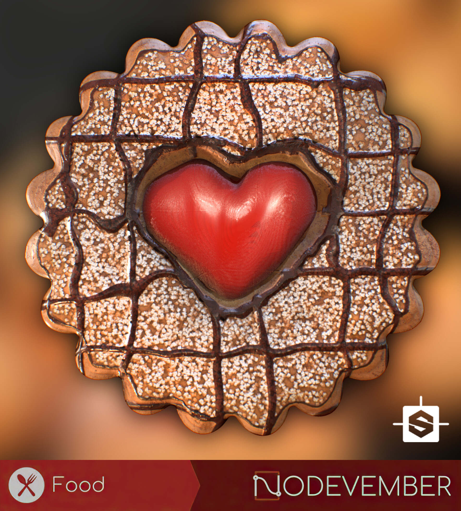 ArtStation - Nodevember - Day 1 | Cookie