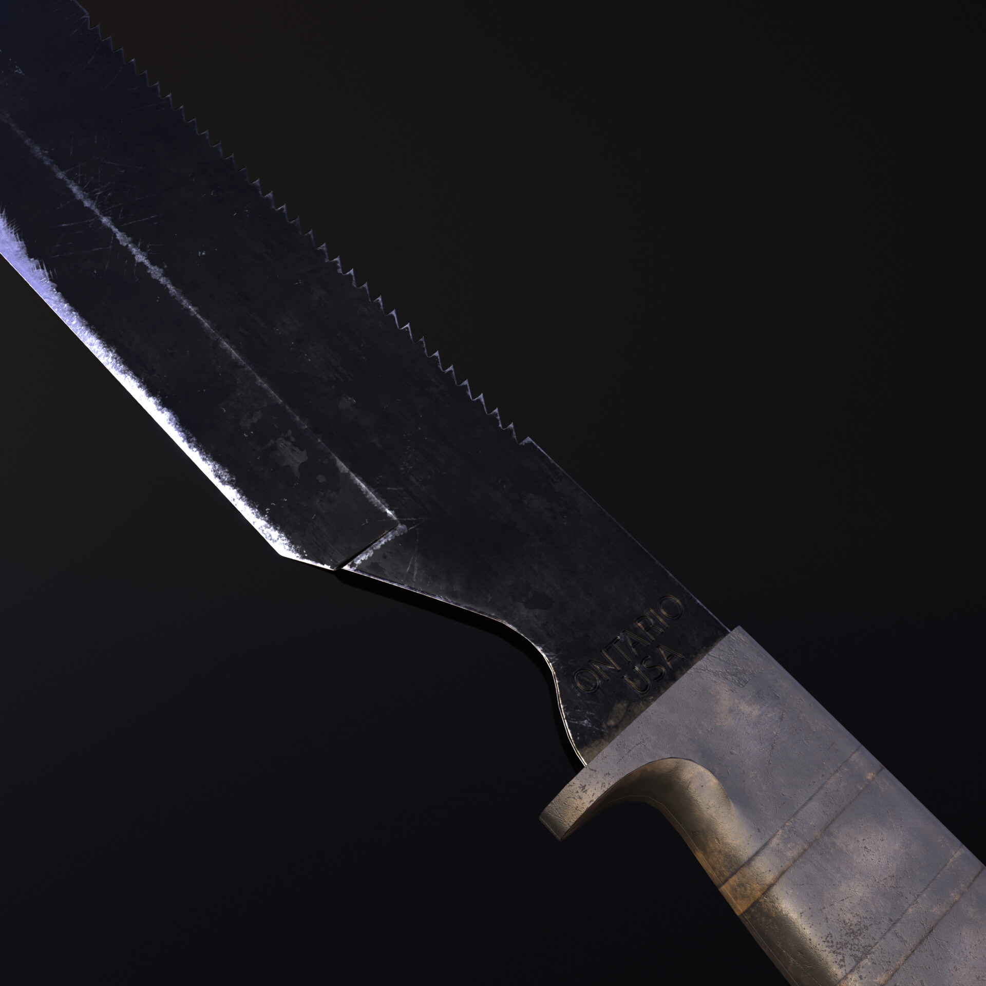 ArtStation - Machete SP-8 Survival