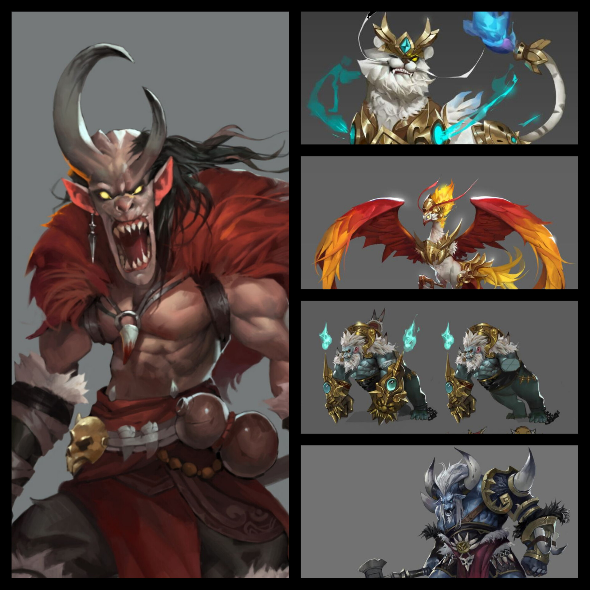 ArtStation - monster project