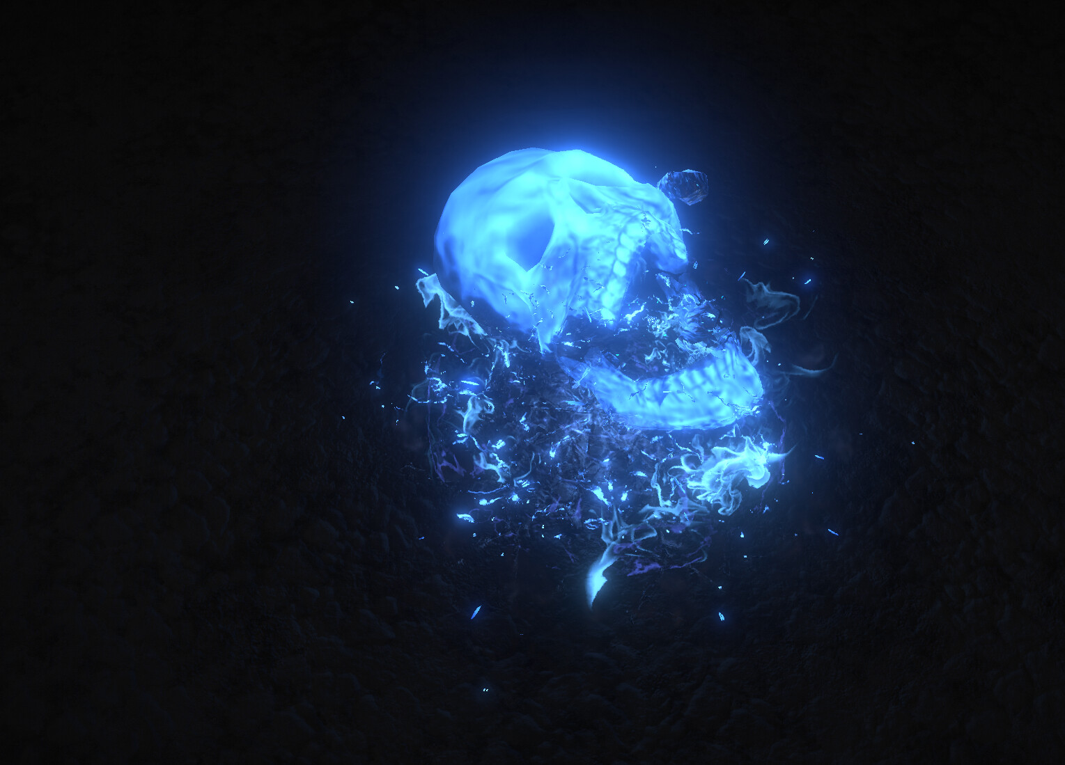 ArtStation - Stygian vfx fire!