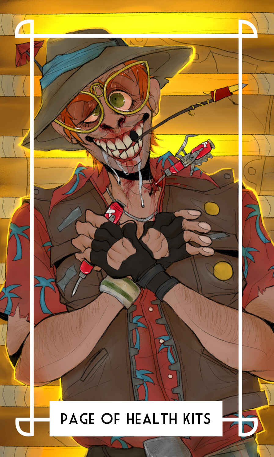 ArtStation - borderlands tarot project