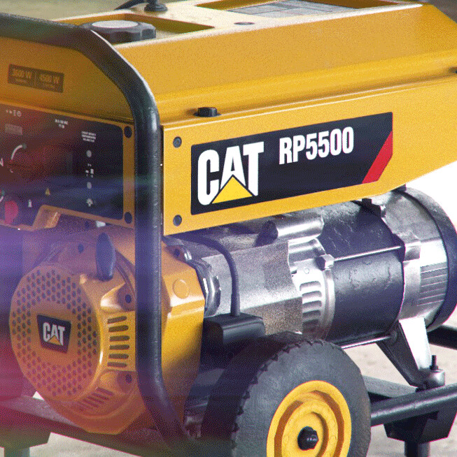 ArtStation - Electric generator - CAT RP 5500