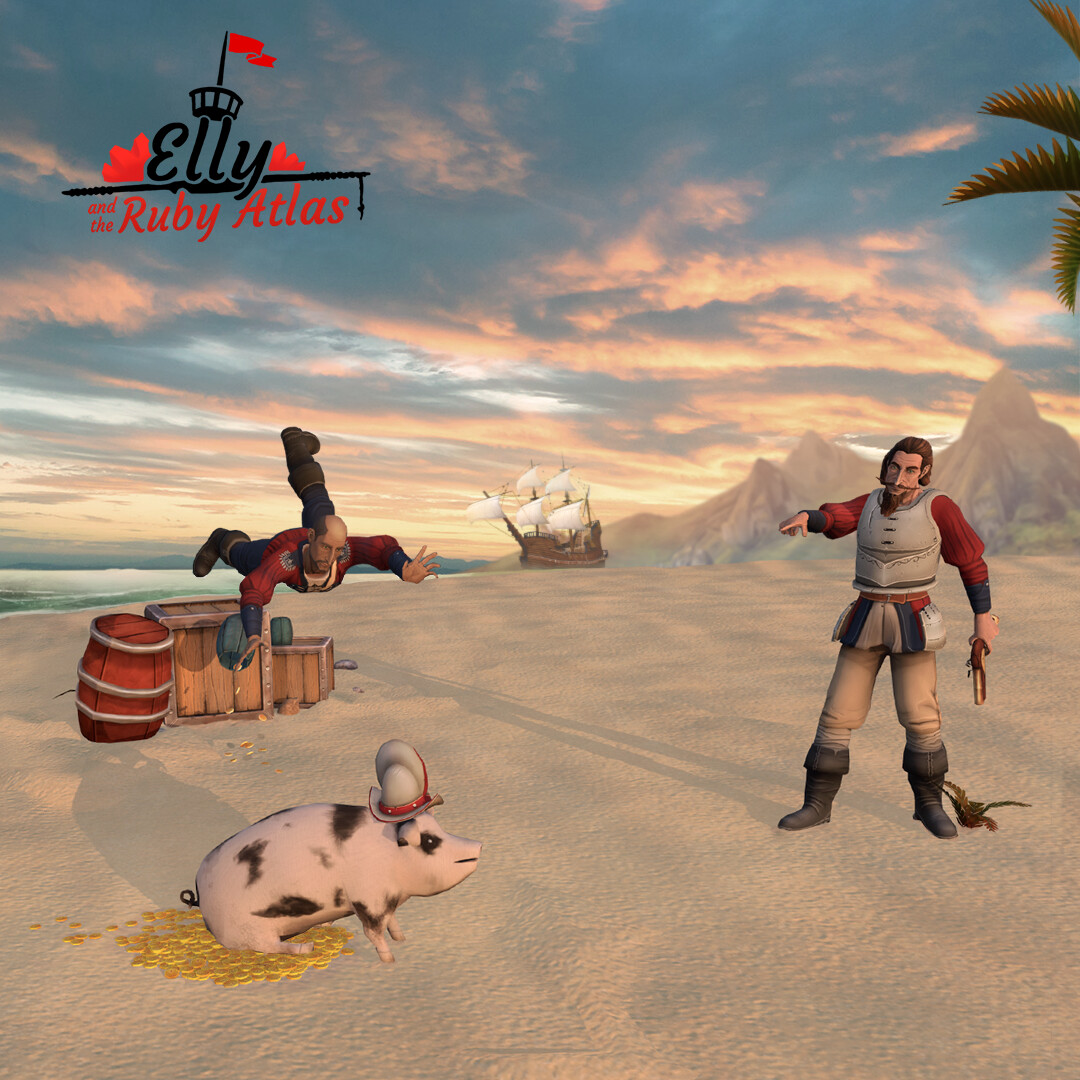 ArtStation - Elly and the Ruby Atlas - Colonists