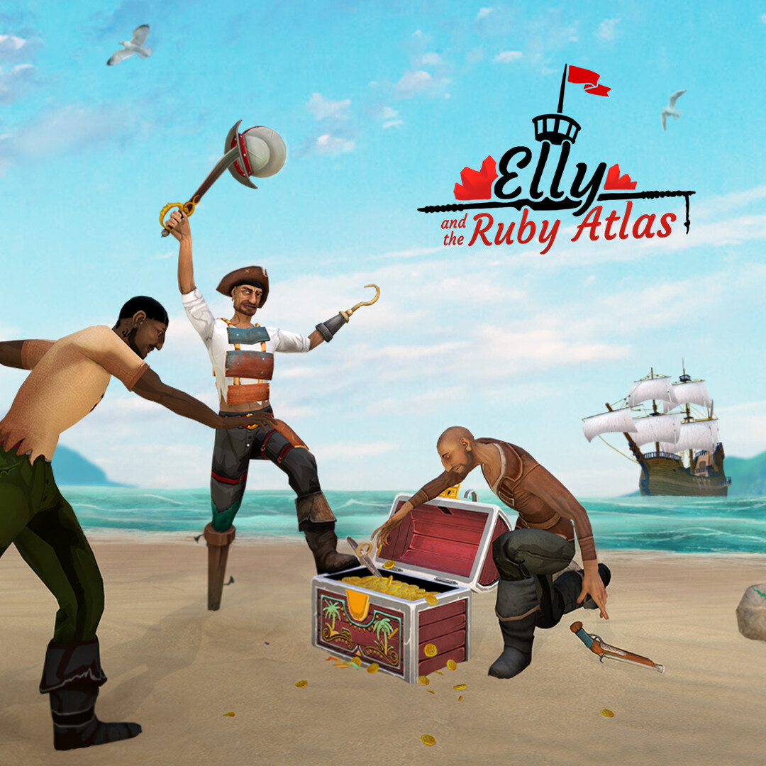 ArtStation - Elly and the Ruby Atlas - Pirates