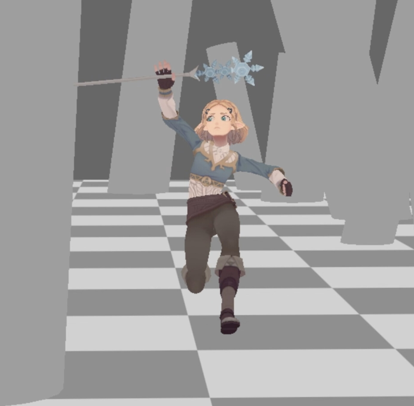 ArtStation - Zelda Rig // Traversal Animation