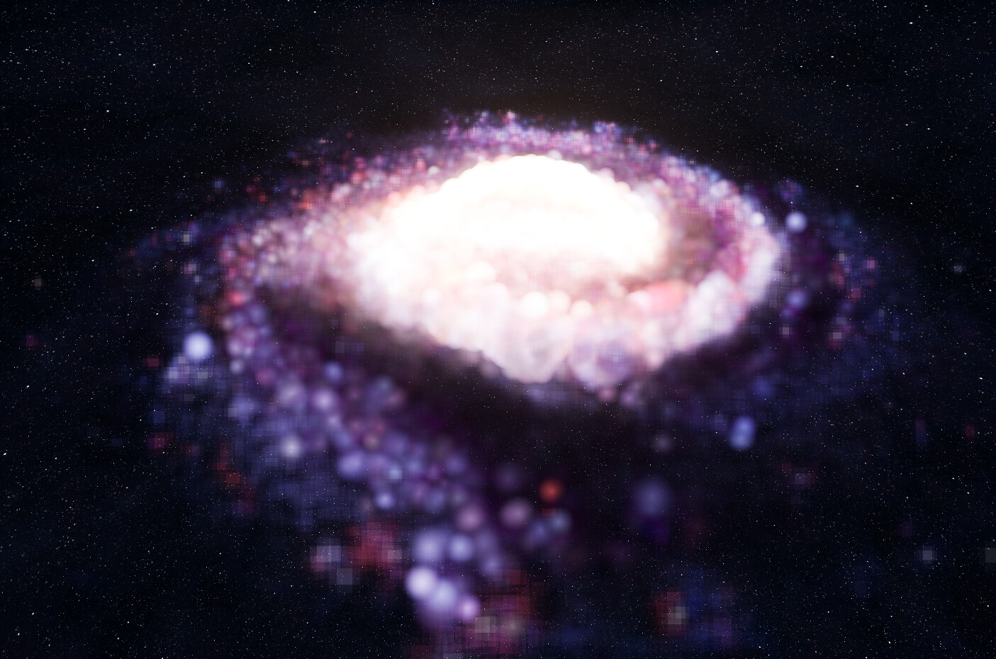 ArtStation - Stylized Galaxy Niagara Particle System in UE4