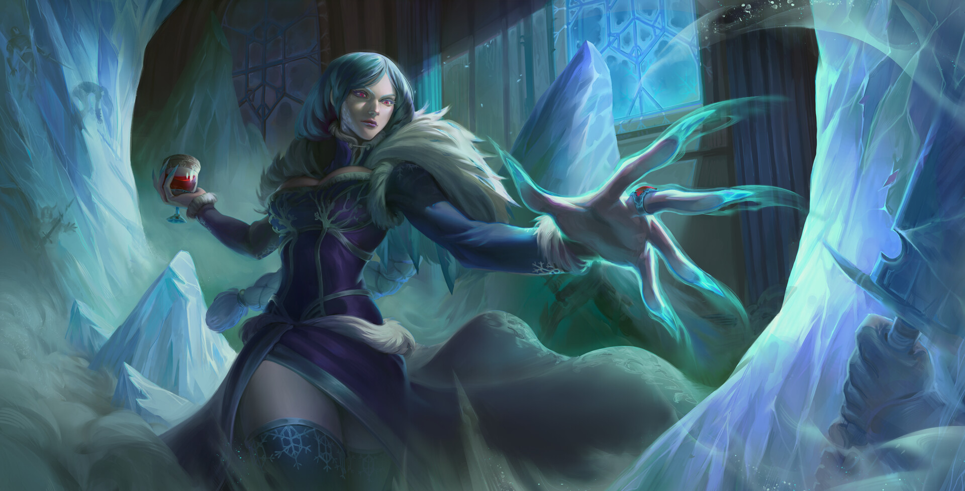 ArtStation - Ice Vampire