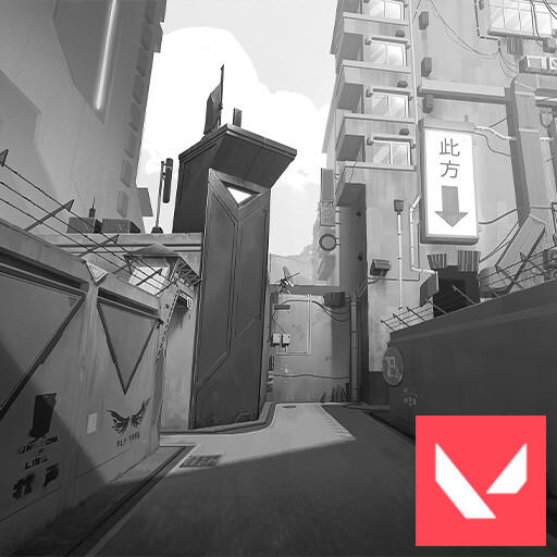 ArtStation - VALORANT - Concept Art - Split - Defender Spawn