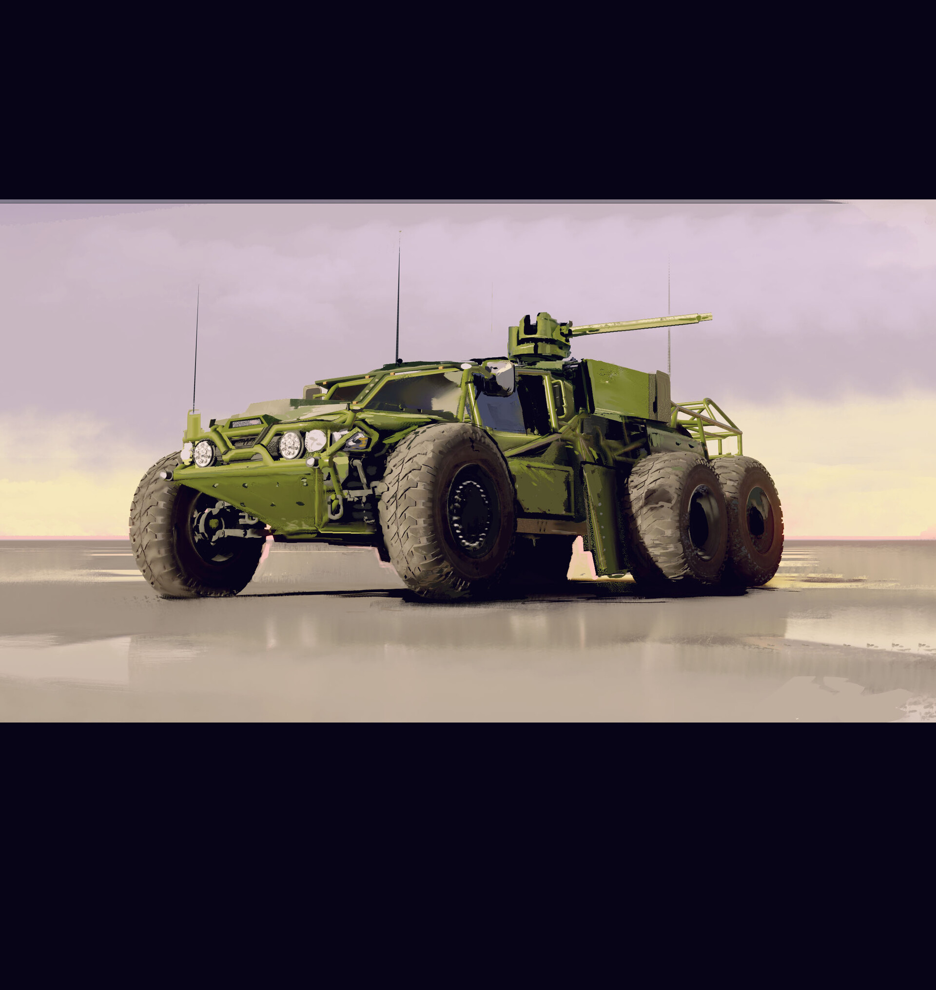ArtStation - Tank Buggy