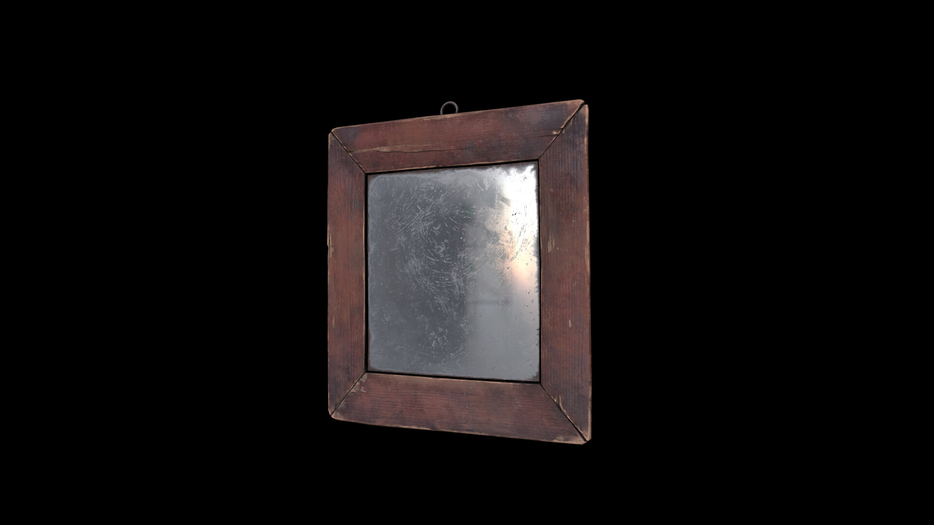 ArtStation - Middle medieval wooden mirror
