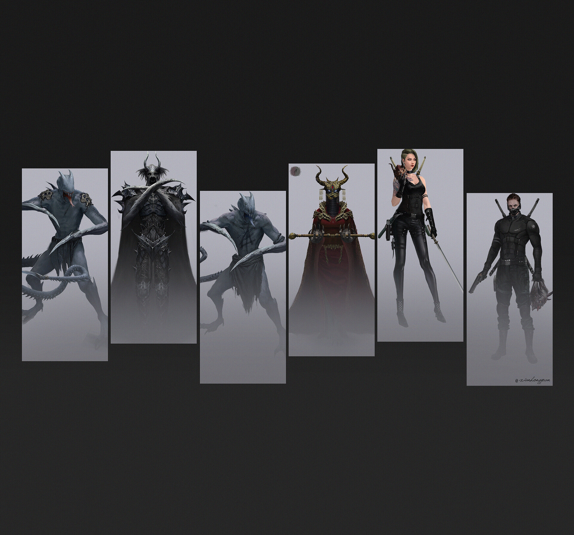 ArtStation - character setting Collection（人物设定）