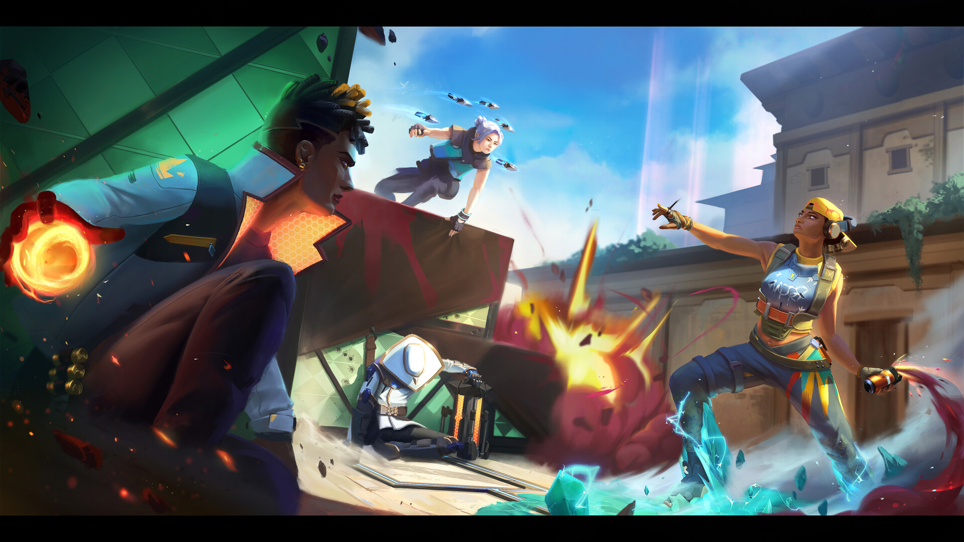 ArtStation - A day on Valorant