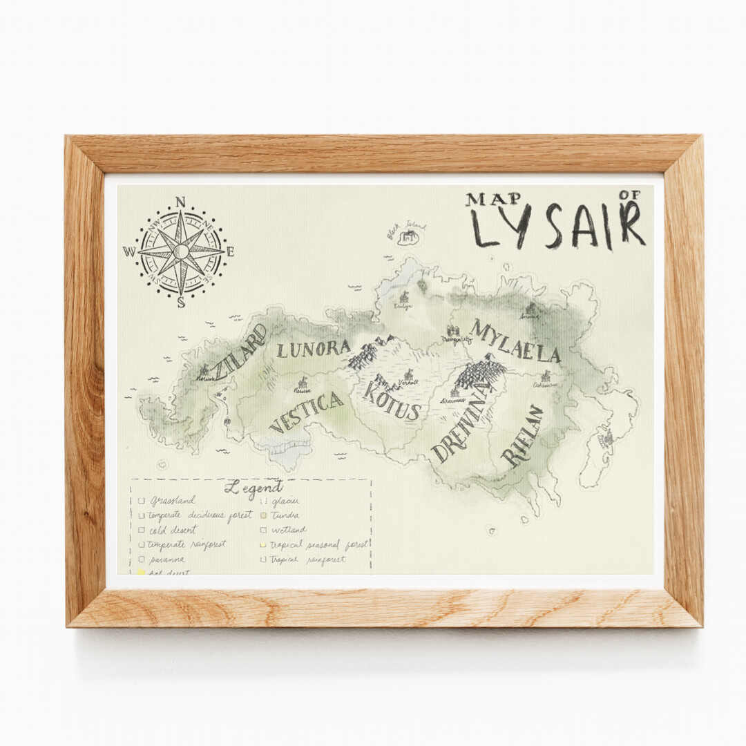 ArtStation - Map of Lysair