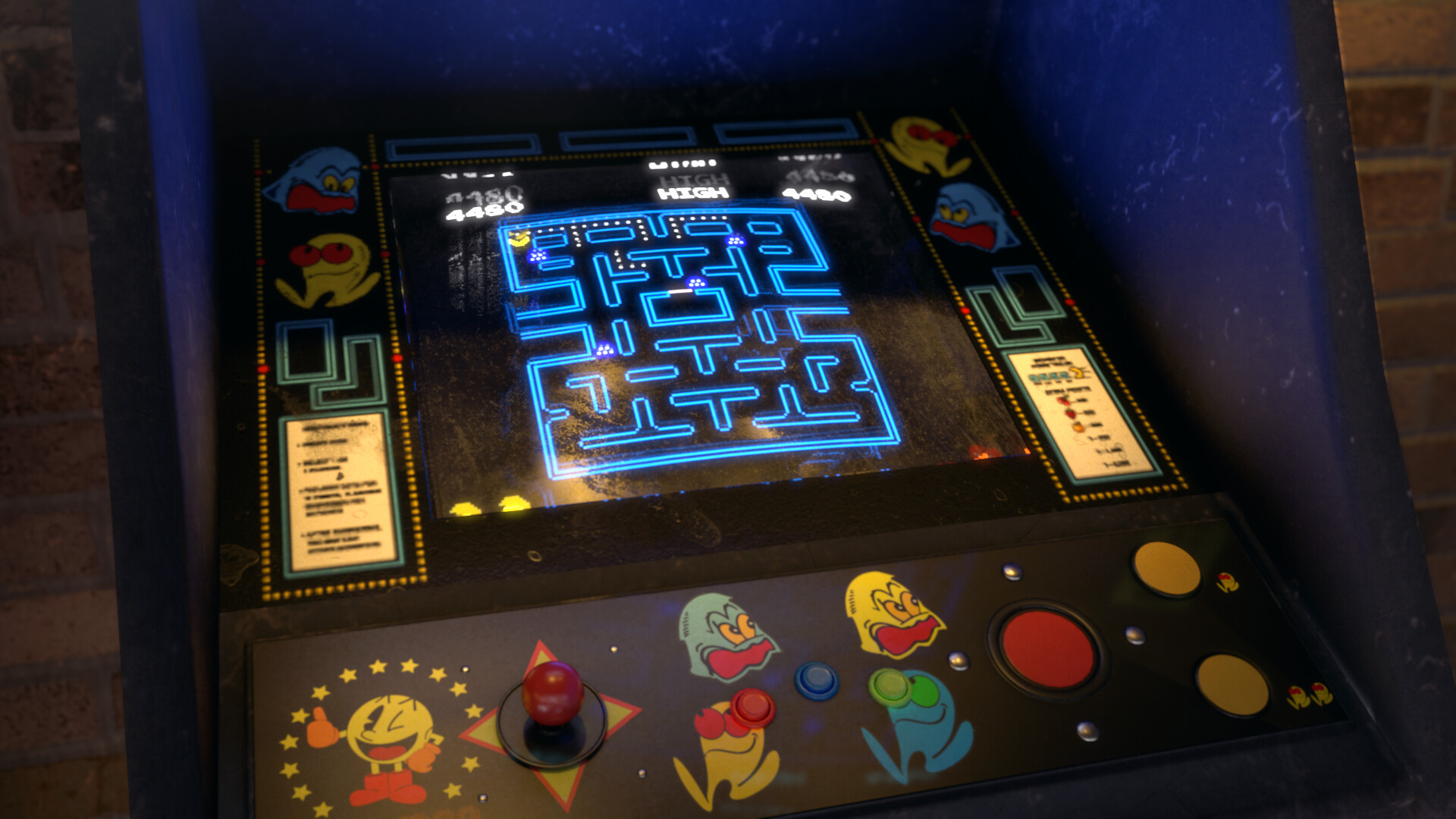 ArtStation - pacman restaurant