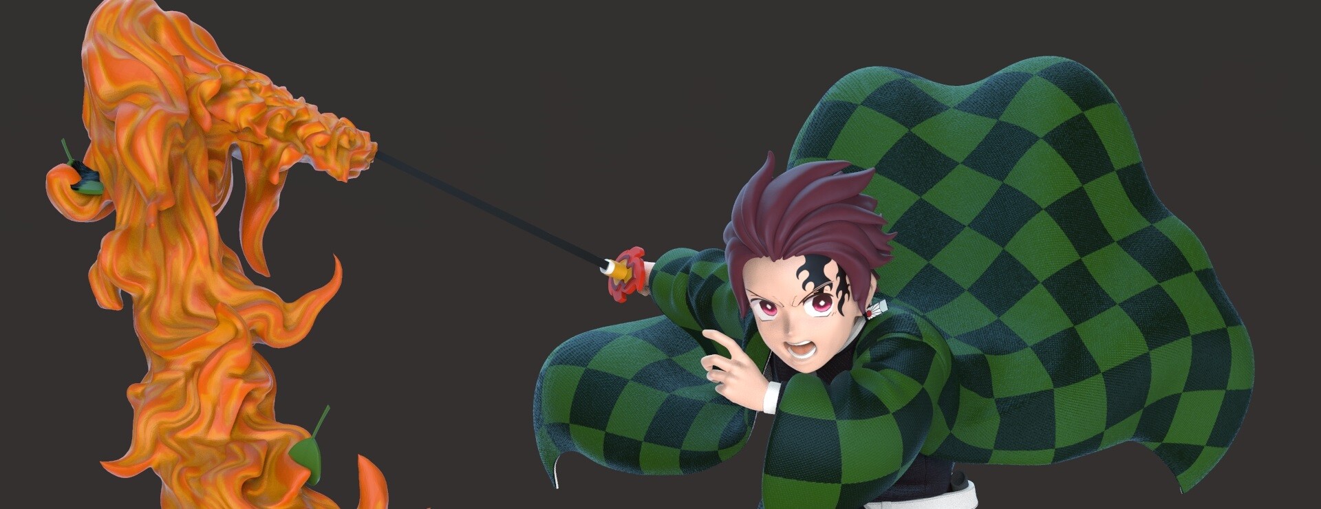 ArtStation - Tanjiro Kamado - Kimetsu No Yaiba