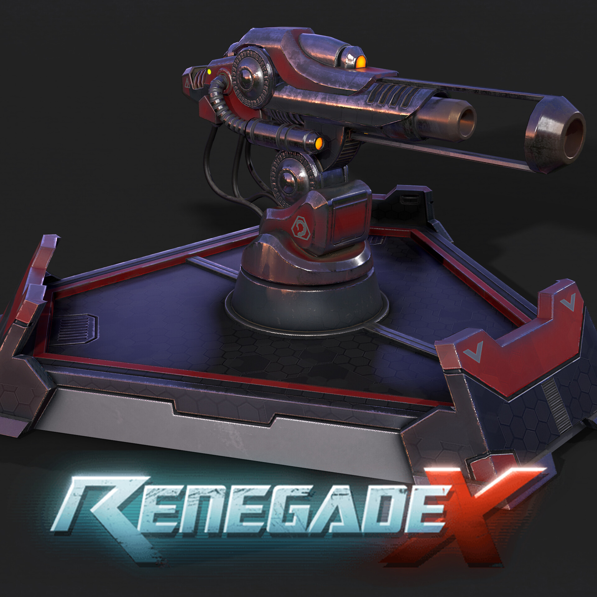 ArtStation - Laser Turret Nod