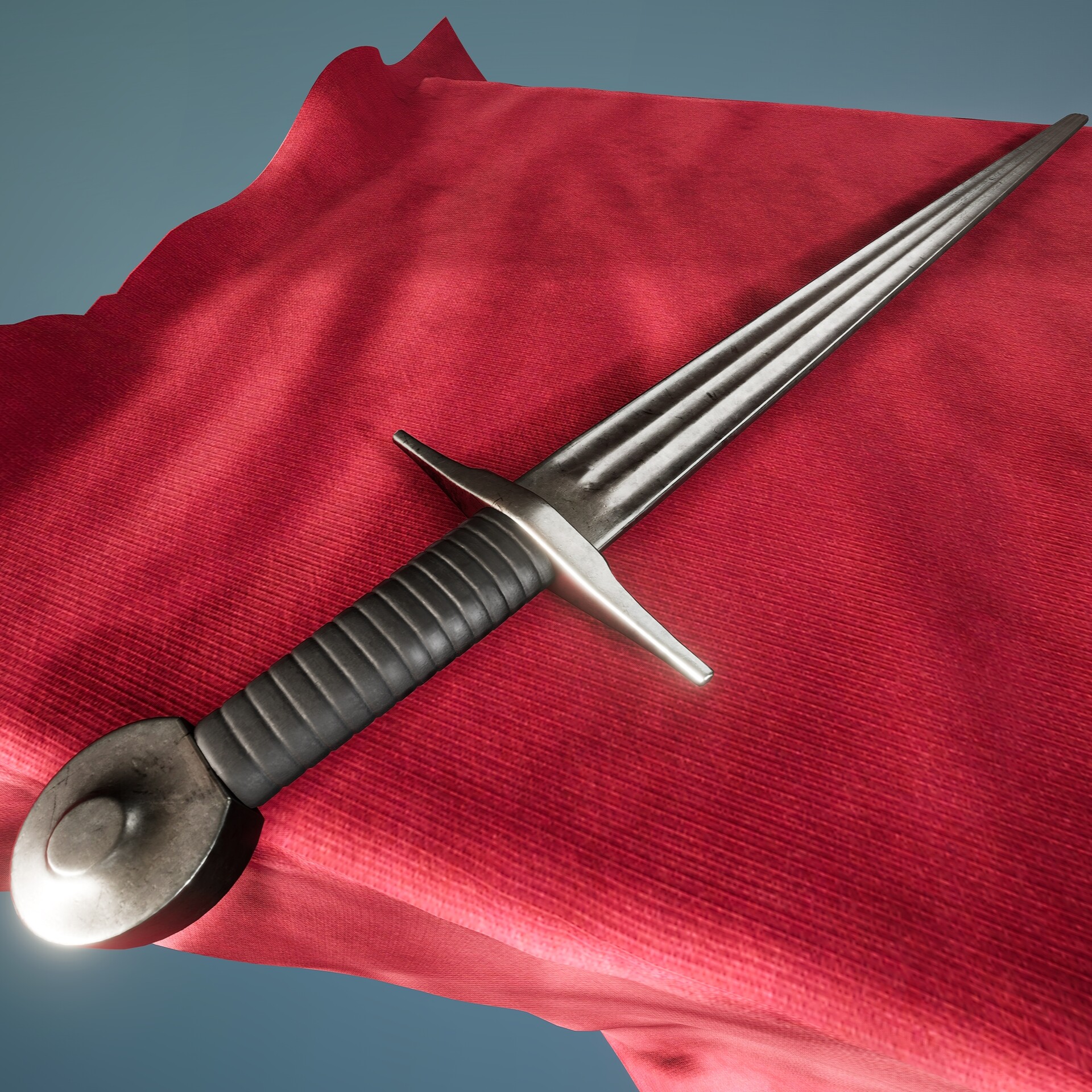 ArtStation - Tripple Fuller Shortsword