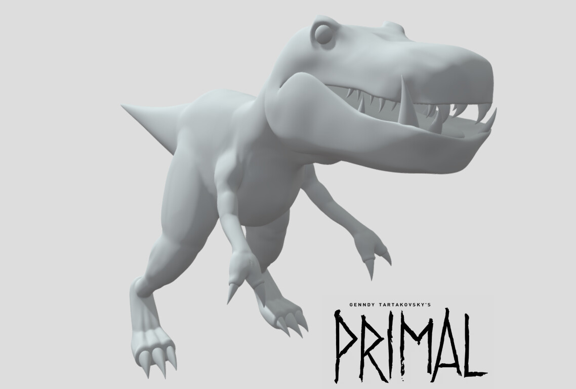 ArtStation - Fang Primal -FanArt- WIP