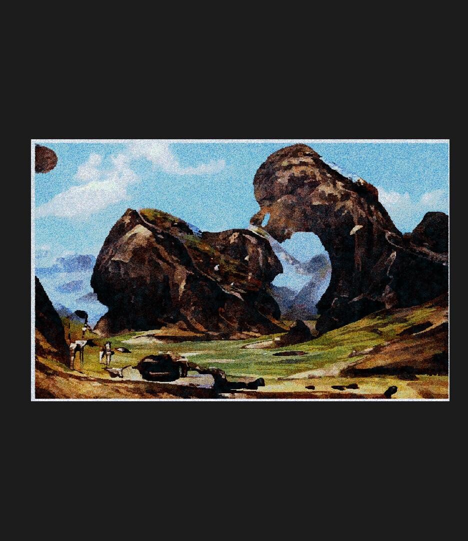 ArtStation - Sacred Rocks