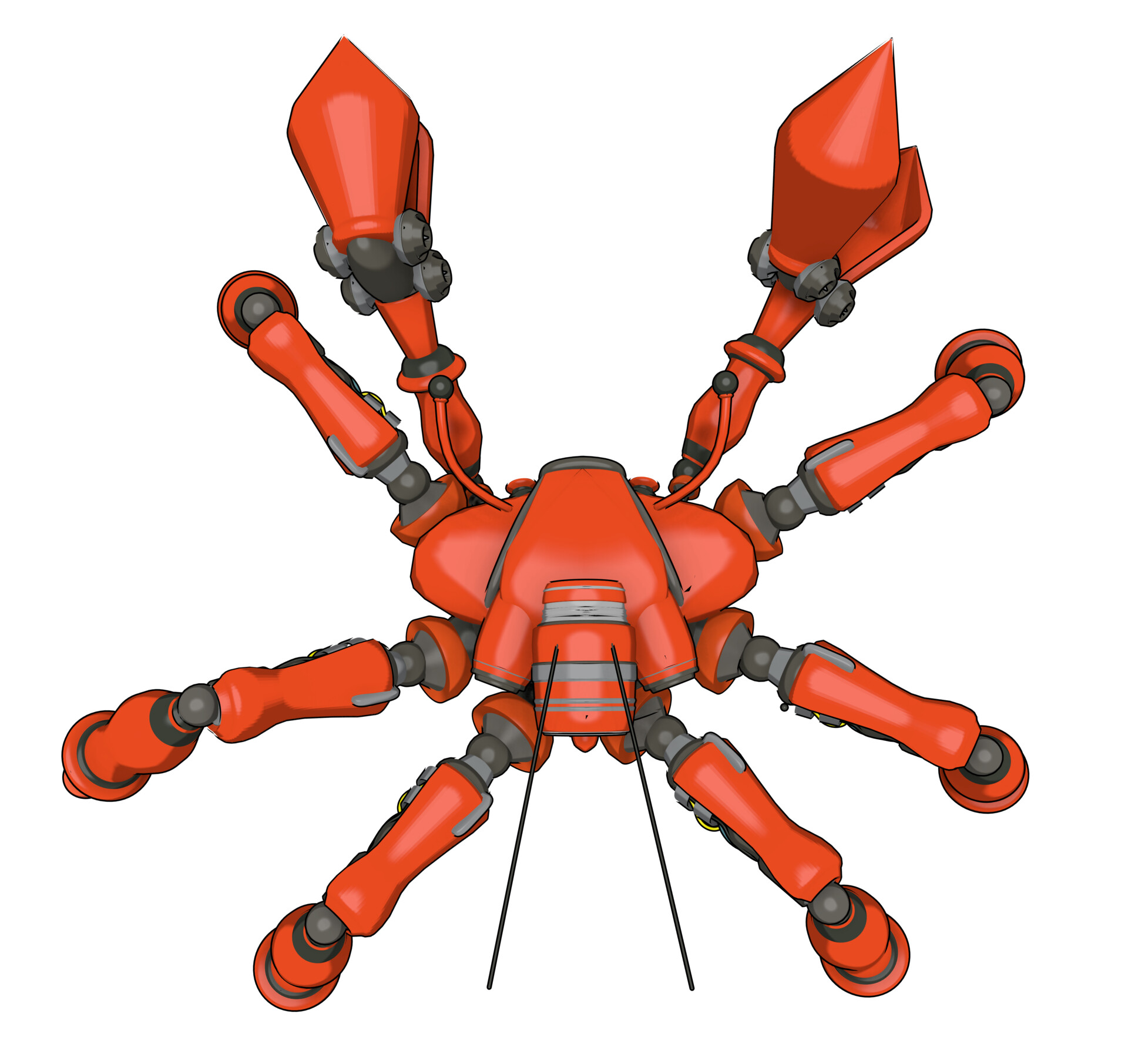 ArtStation - Crab Mech concept