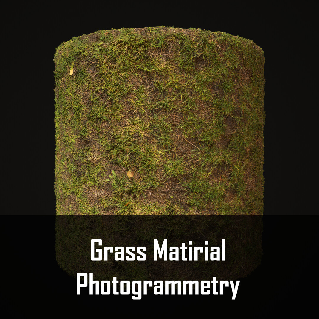 ArtStation - Grass Photogrammetry Material