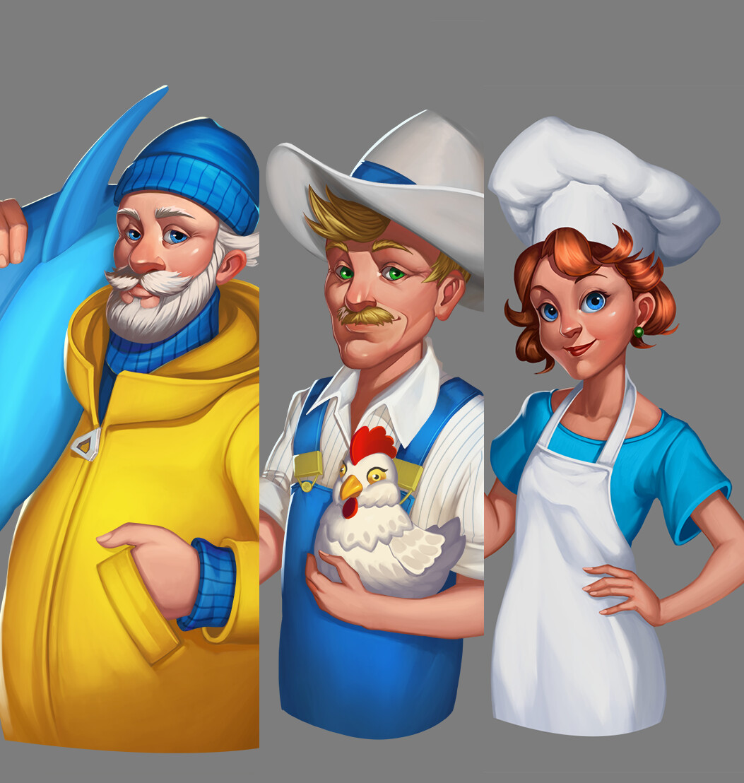 ArtStation - Casual farm