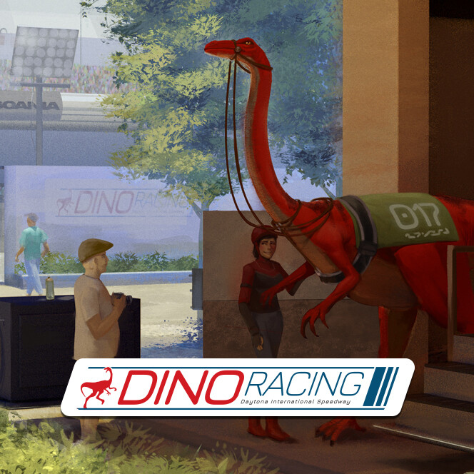 ArtStation - Dino Racing