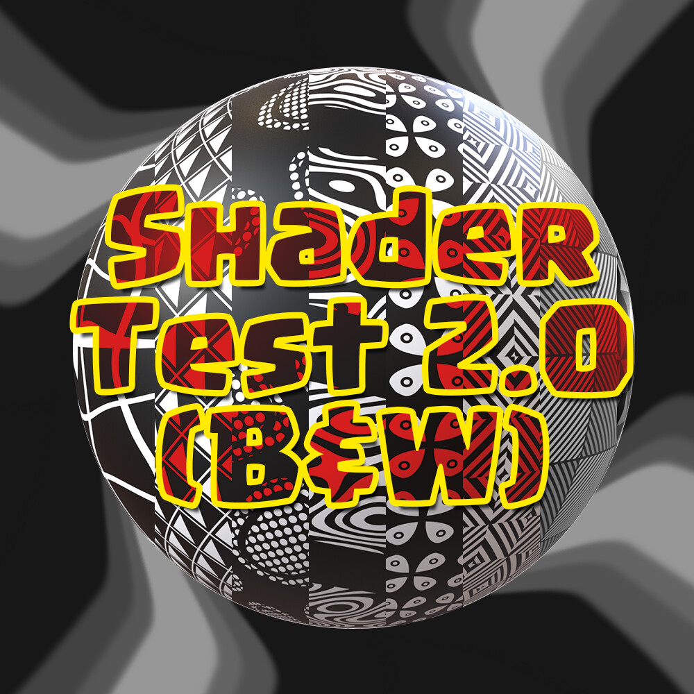ArtStation - Shader Test 2.0 (Black&White)