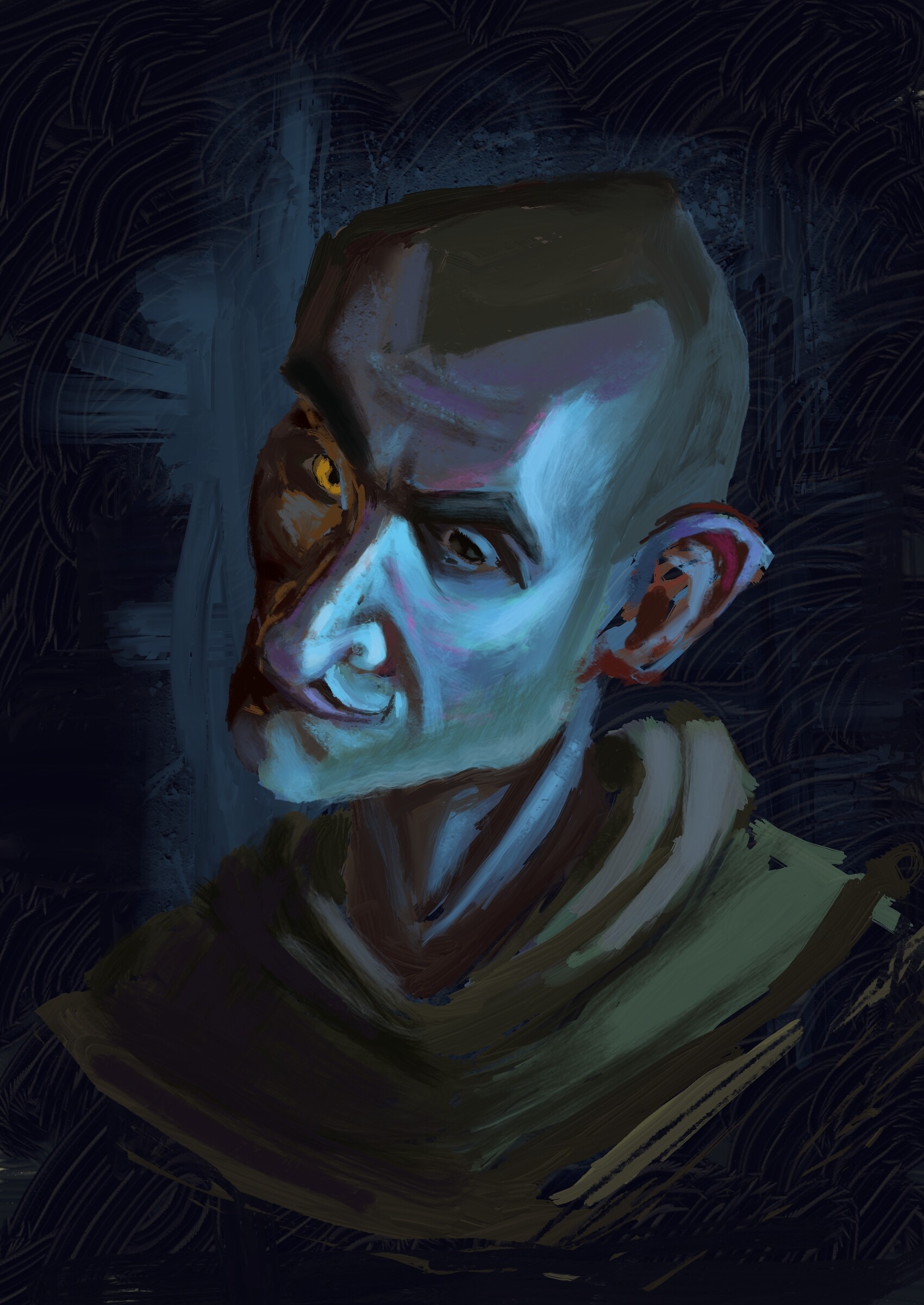 ArtStation - Master mirror, Man of glass, Gaunter O'Dimm