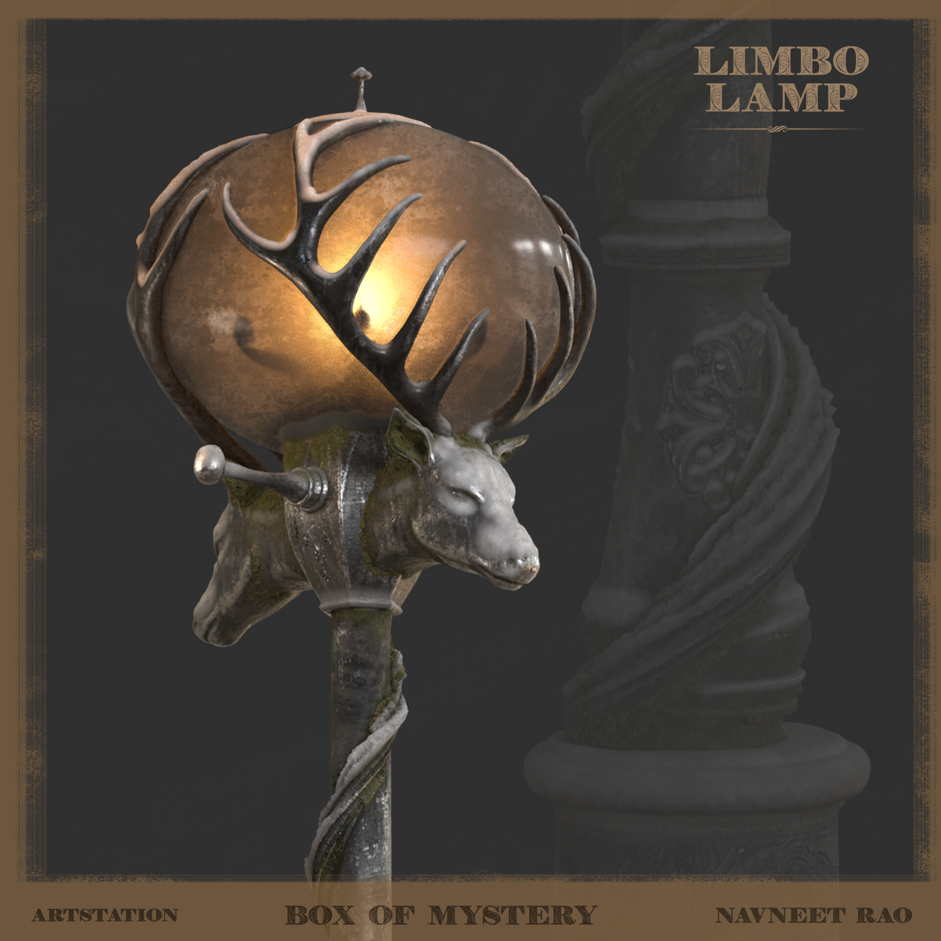 ArtStation - Limbo Lamp - Artstation's Box of Mystery Challenge