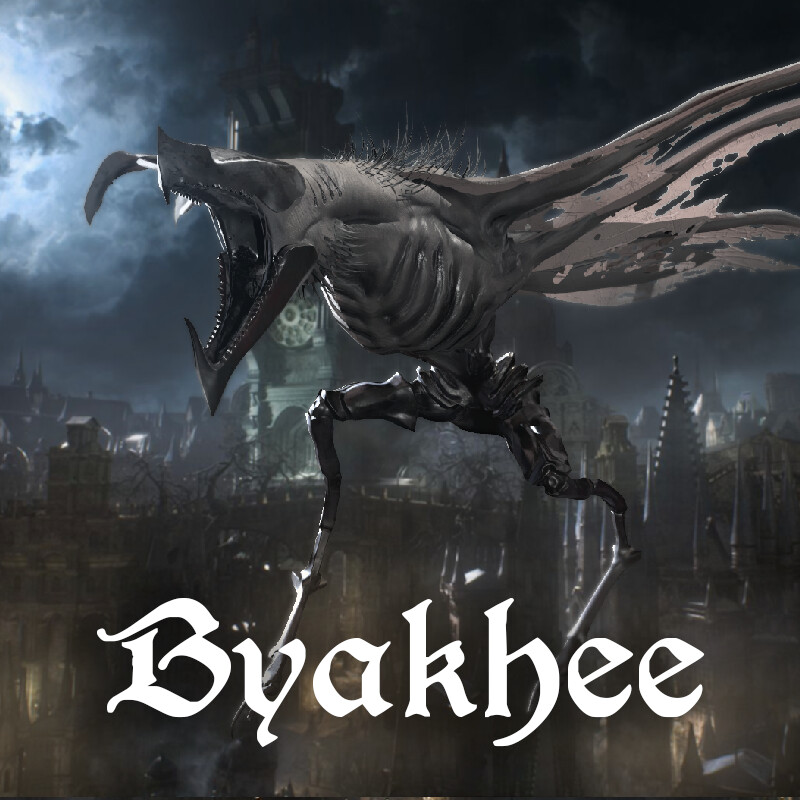 ArtStation - Byakhee - Game Ready Creature