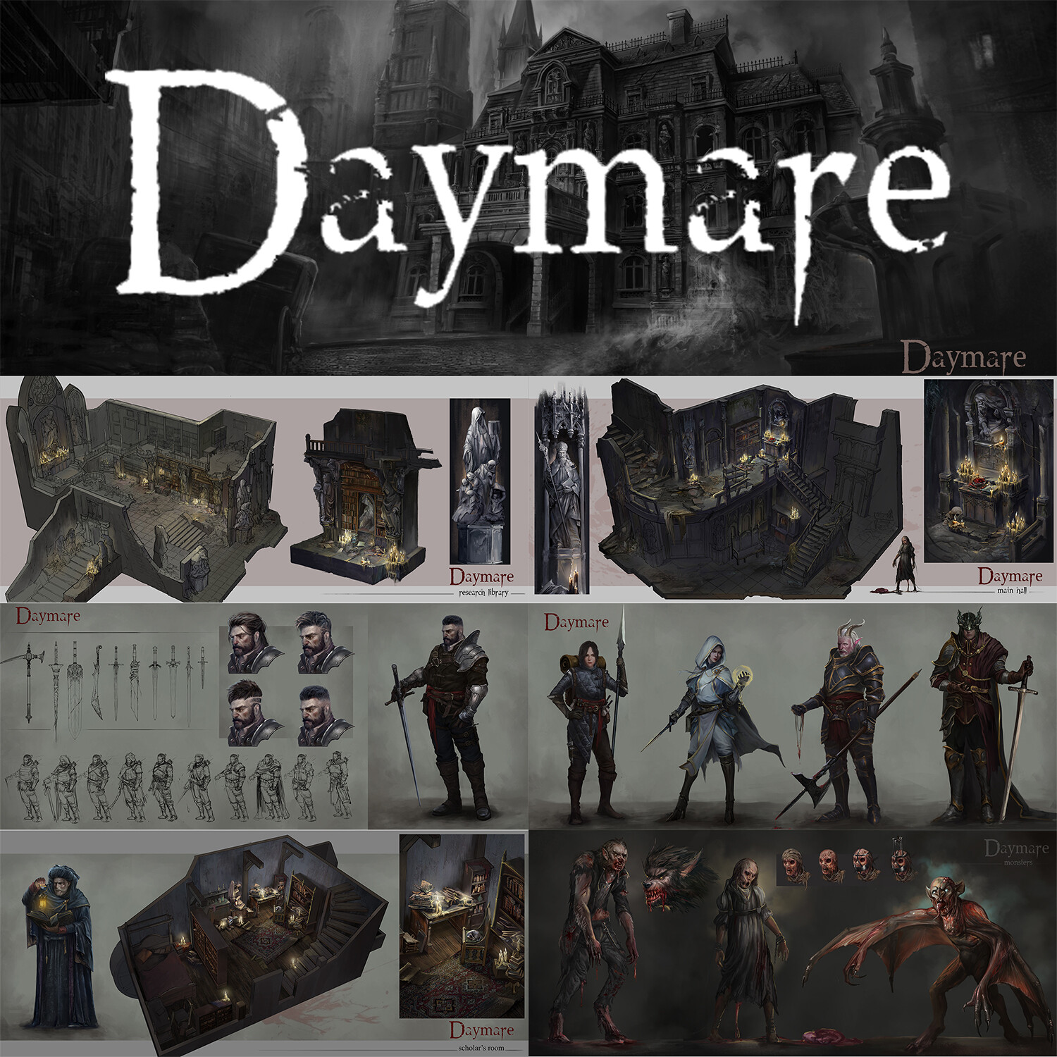 ArtStation - Daymare - Personal Project