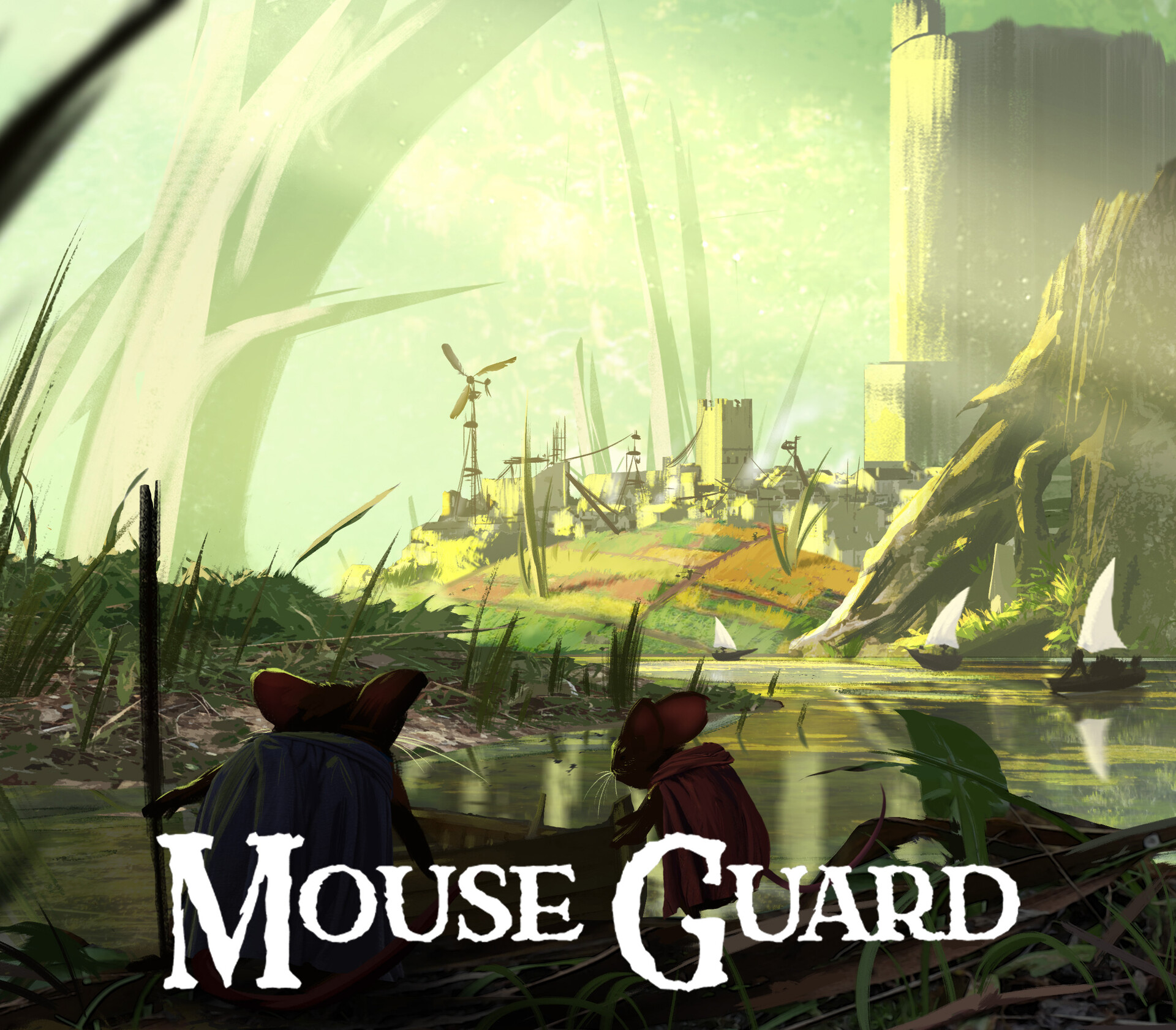 ArtStation - Third Year Digital Painting Project Assignment - Mouse Guard