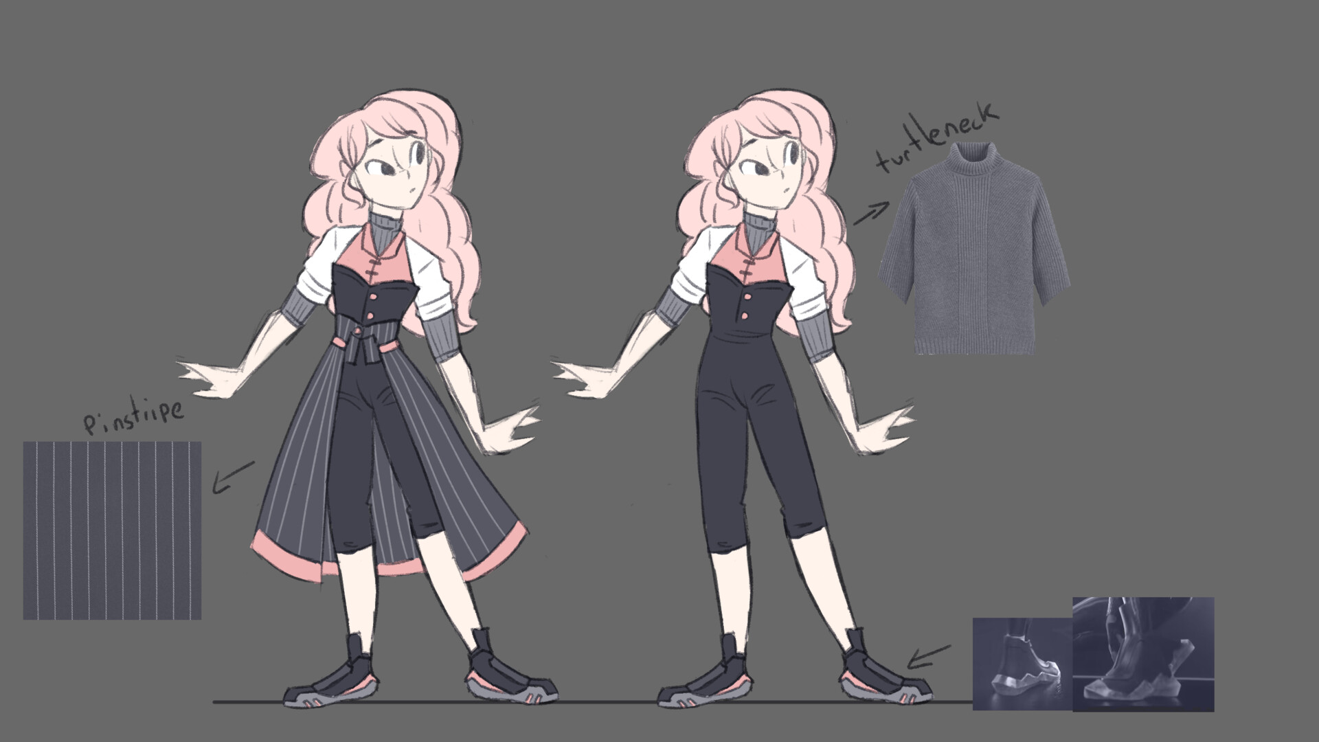 ArtStation - Gris // Character Design