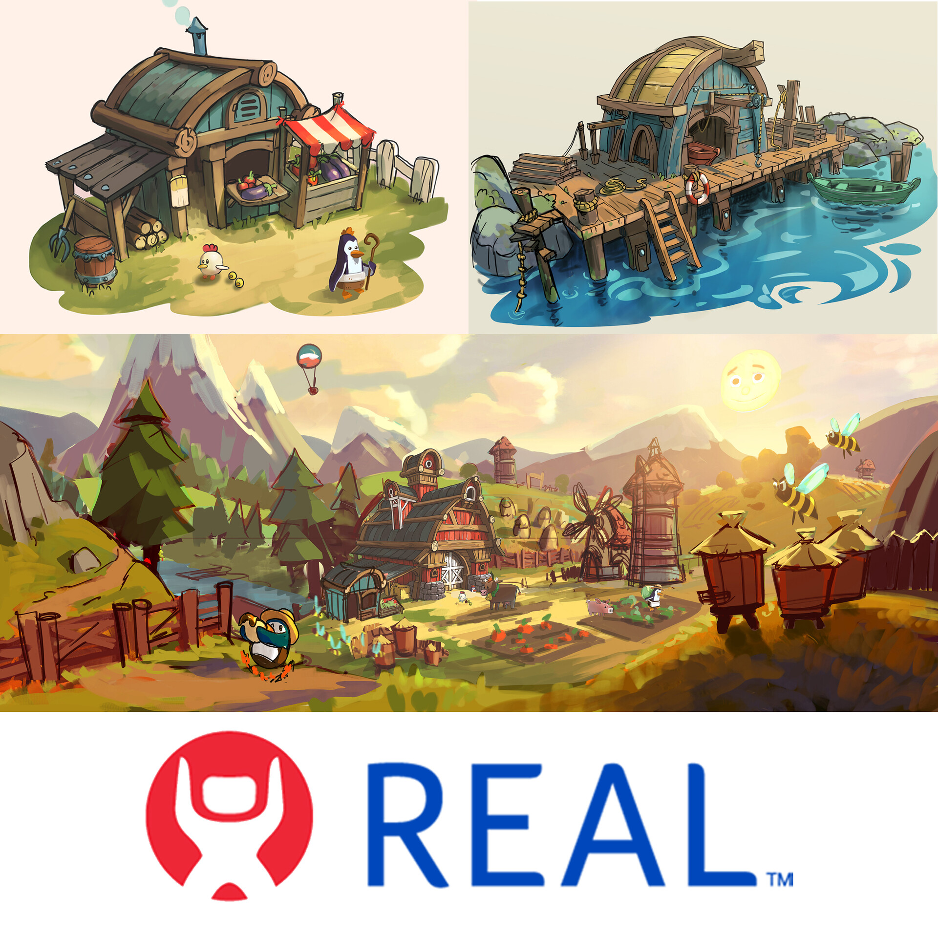 ArtStation - REAL system VR concepts art