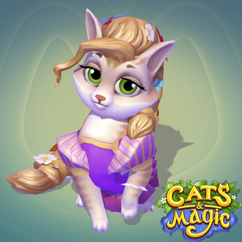 ArtStation - Cats&Magic: Rapunztail
