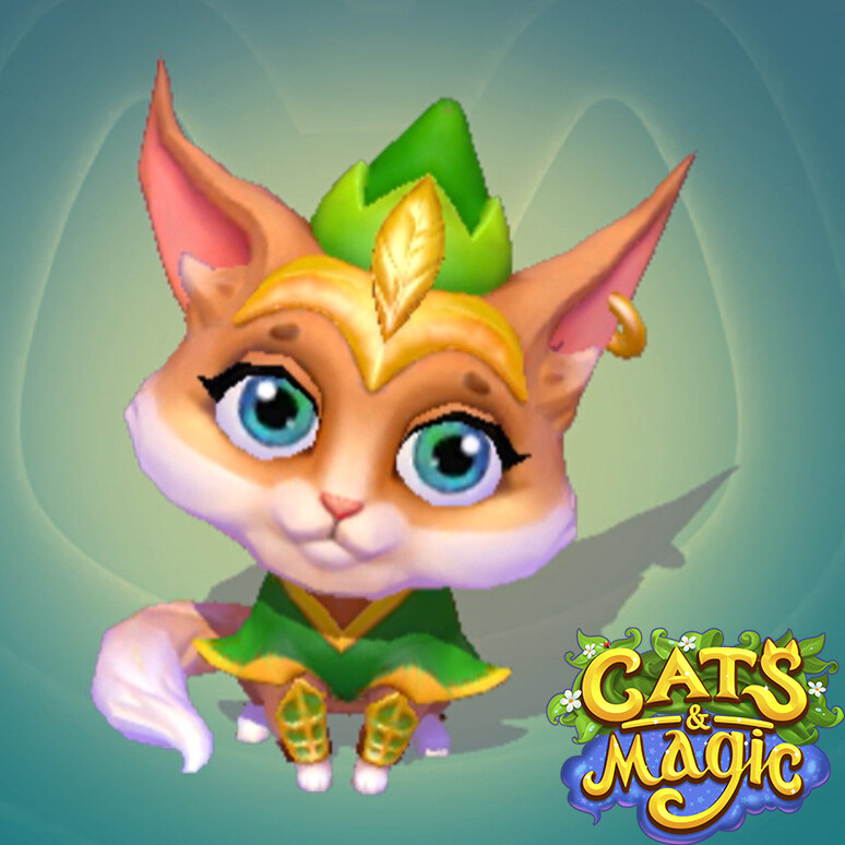 ArtStation - Cats&Magic: Elf