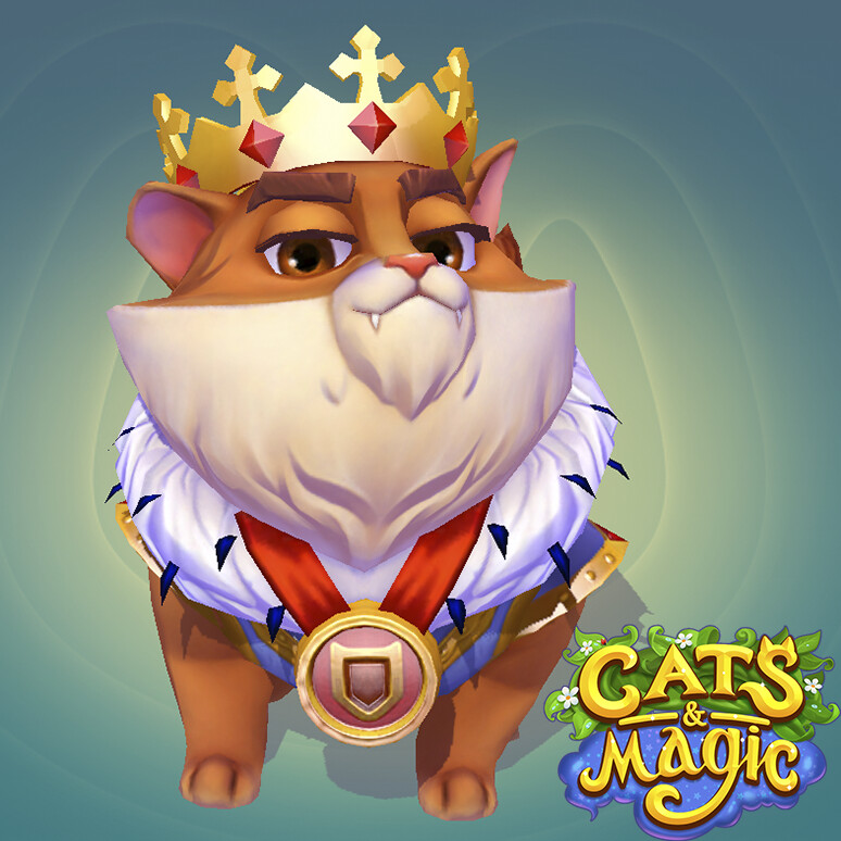ArtStation - Cats&Magic: King Arthur