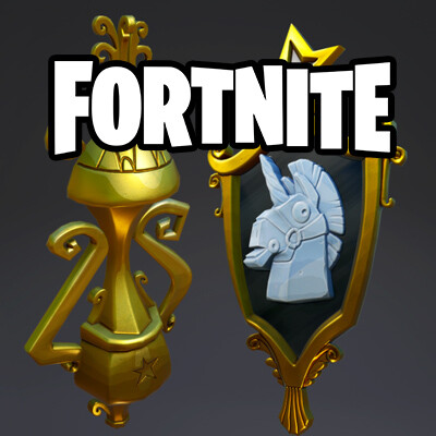 ArtStation - Fortnite - Wall Decor Props