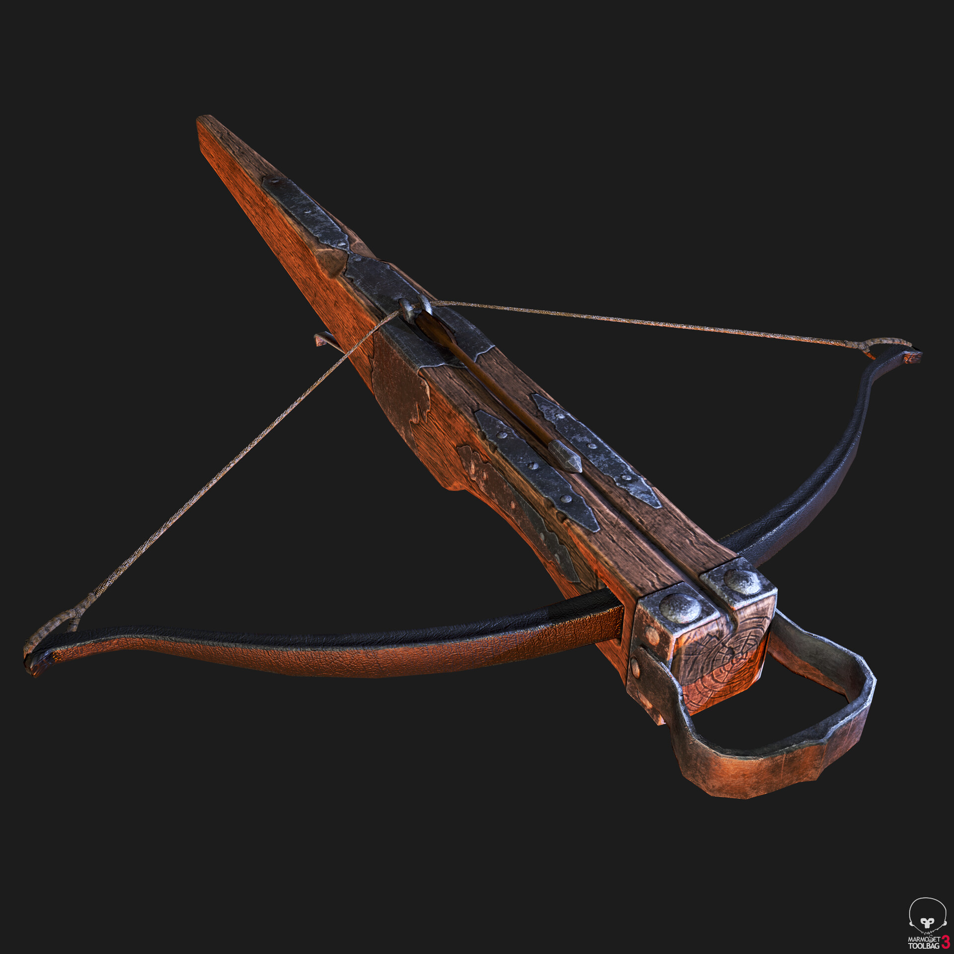 ArtStation - Crossbow for untitled vr game project.