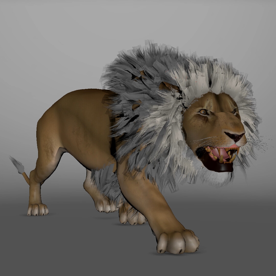 ArtStation - Lion Walk Cycle
