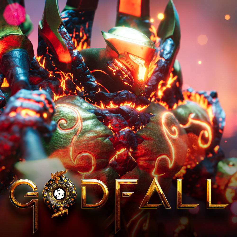 ArtStation - Godfall Grieves Sunsteel Arena Lighting