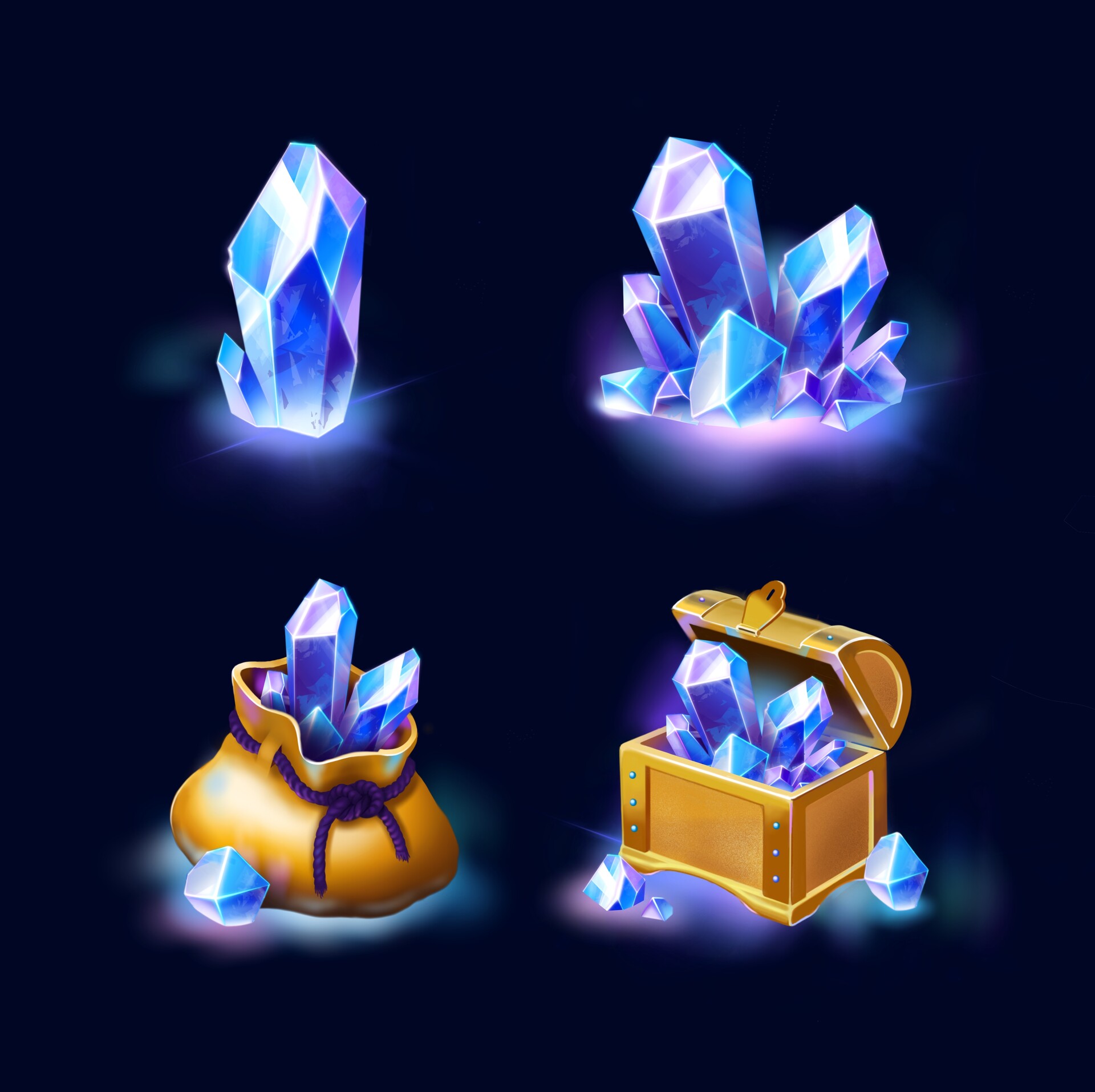 ArtStation - Gem icons